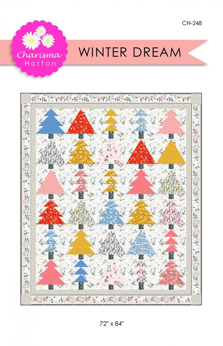 Winter Dream Quilt Paper Pattern – San Diego Sewn
